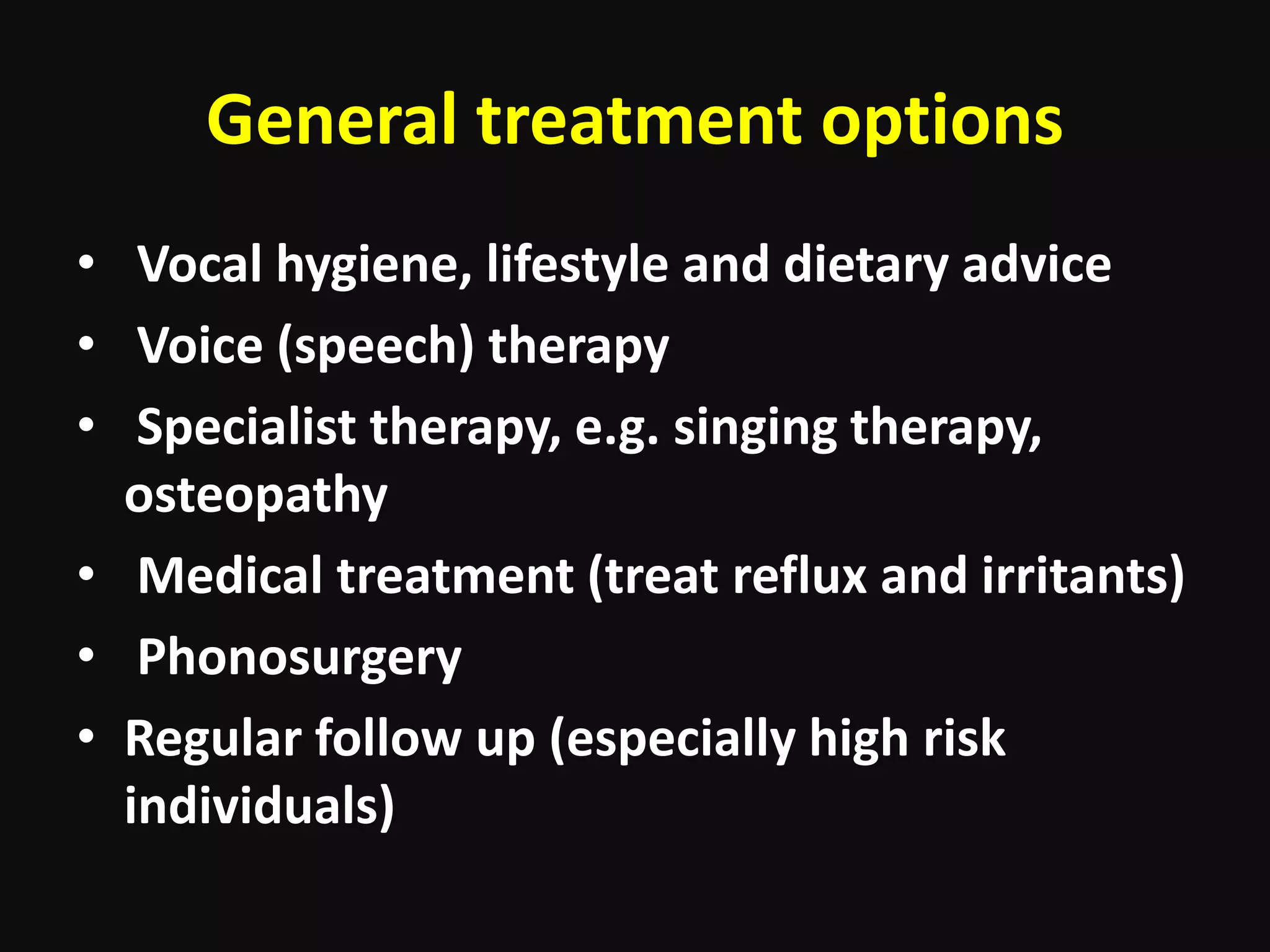 Vocal cord lesions and Phonomicrosurgery | PPTX