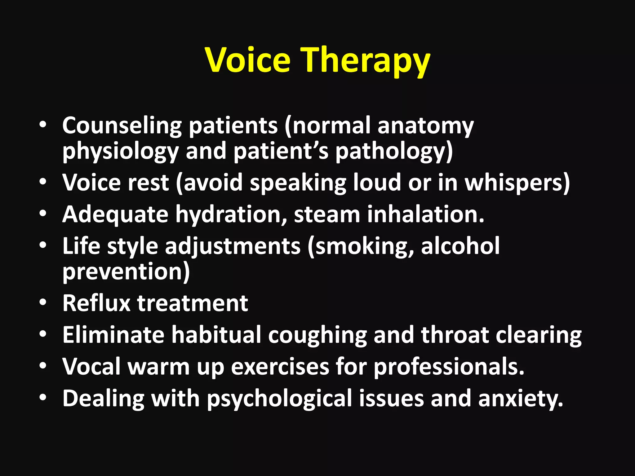 Vocal cord lesions and Phonomicrosurgery | PPTX