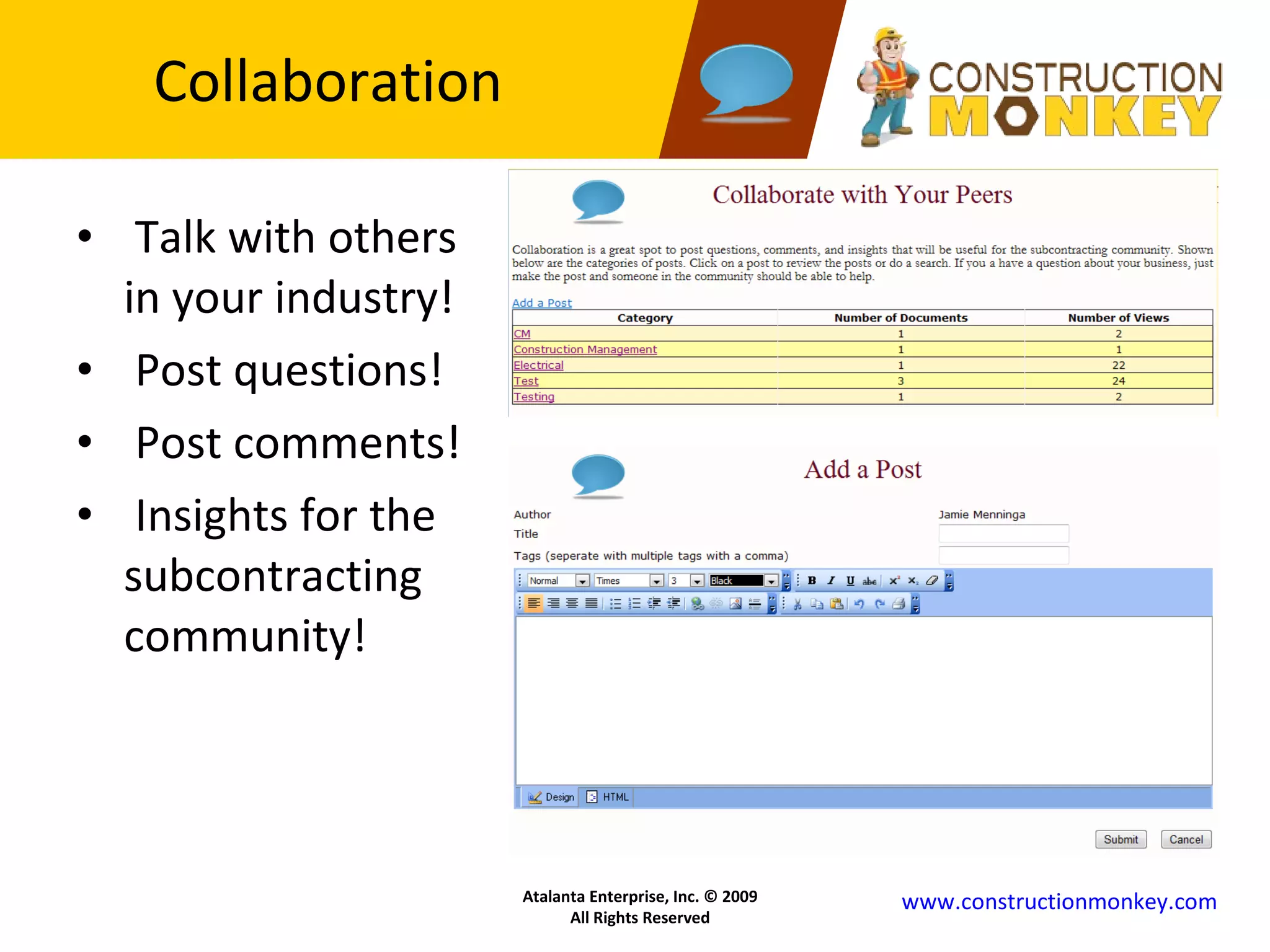 Construction Monkey.com