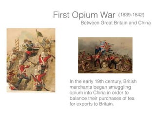 The Opium War | PPTX