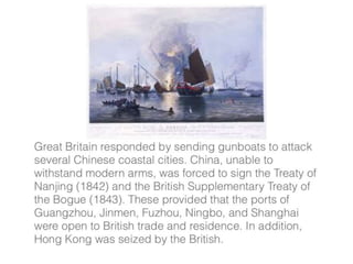 The Opium War | PPTX