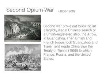 The Opium War | PPTX