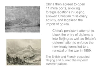 The Opium War | PPTX