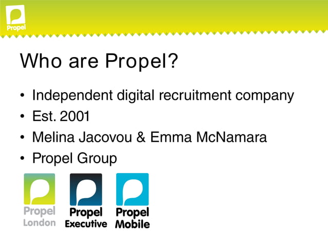 Propel London - Digital Recruitment | PPT | Free Download