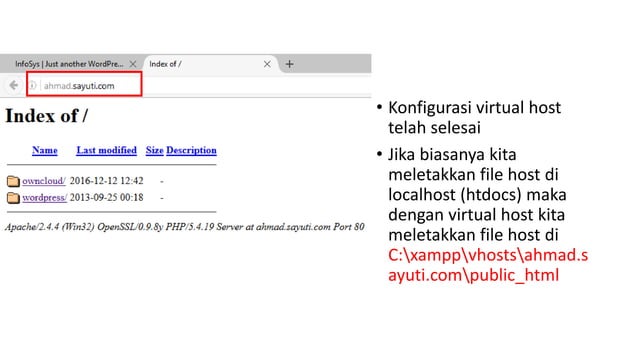 Virtual host and certificate authority | PPT