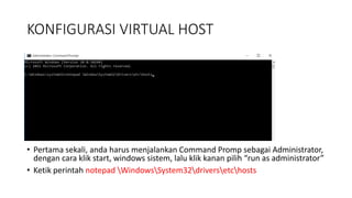 Virtual host and certificate authority | PPTX