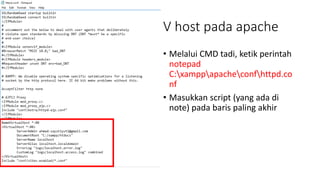 Virtual host and certificate authority | PPTX