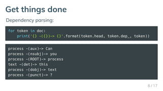 Introduction to spaCy | PDF