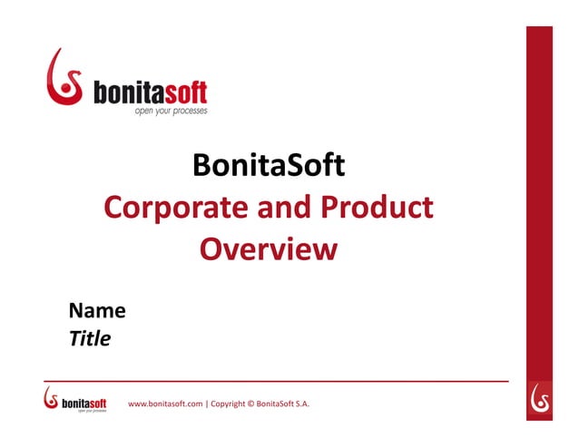 Bonitasoft Corporate and Product Overview | PDF | Computer Software and ...