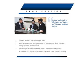 VESTIGE BEST PLAN | PPT