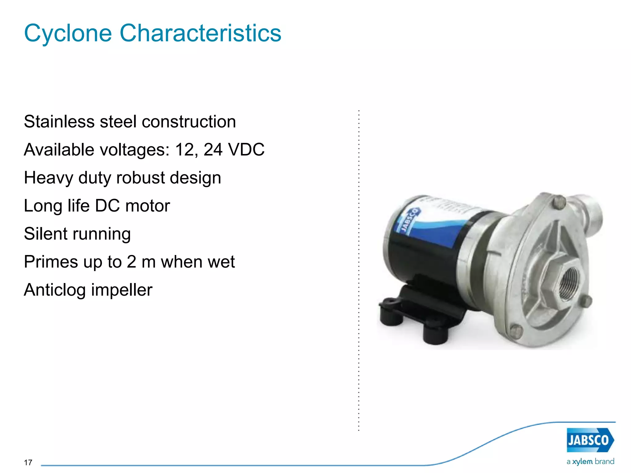 Xylem Specialty Flow Control Industrial Products range | PPTX
