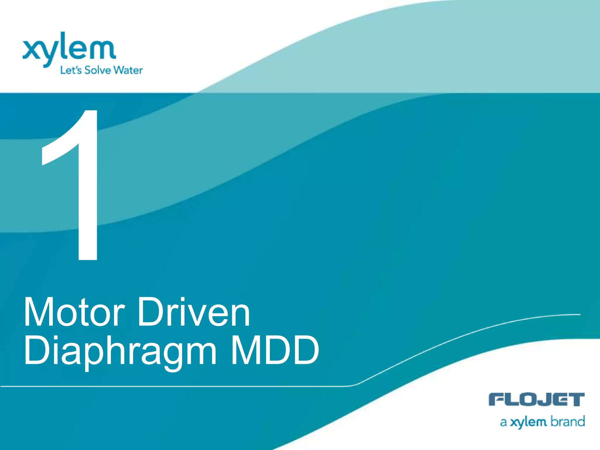 Xylem Specialty Flow Control Industrial Products range | PPTX