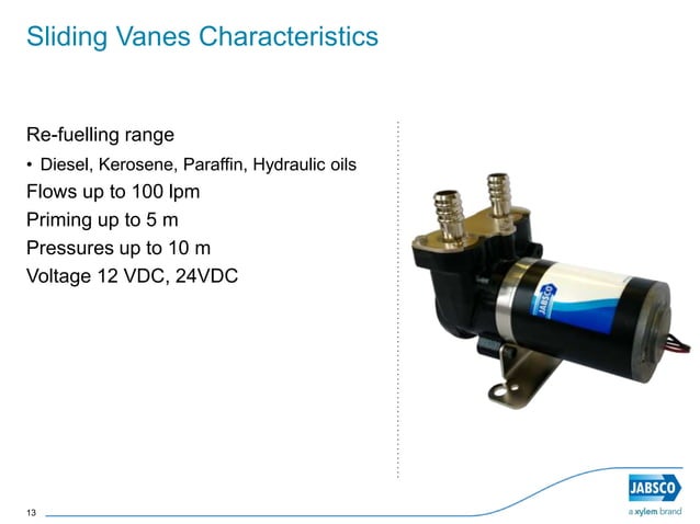 Xylem Specialty Flow Control Industrial Products range | PPTX