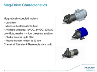Xylem Specialty Flow Control Industrial Products range | PPTX