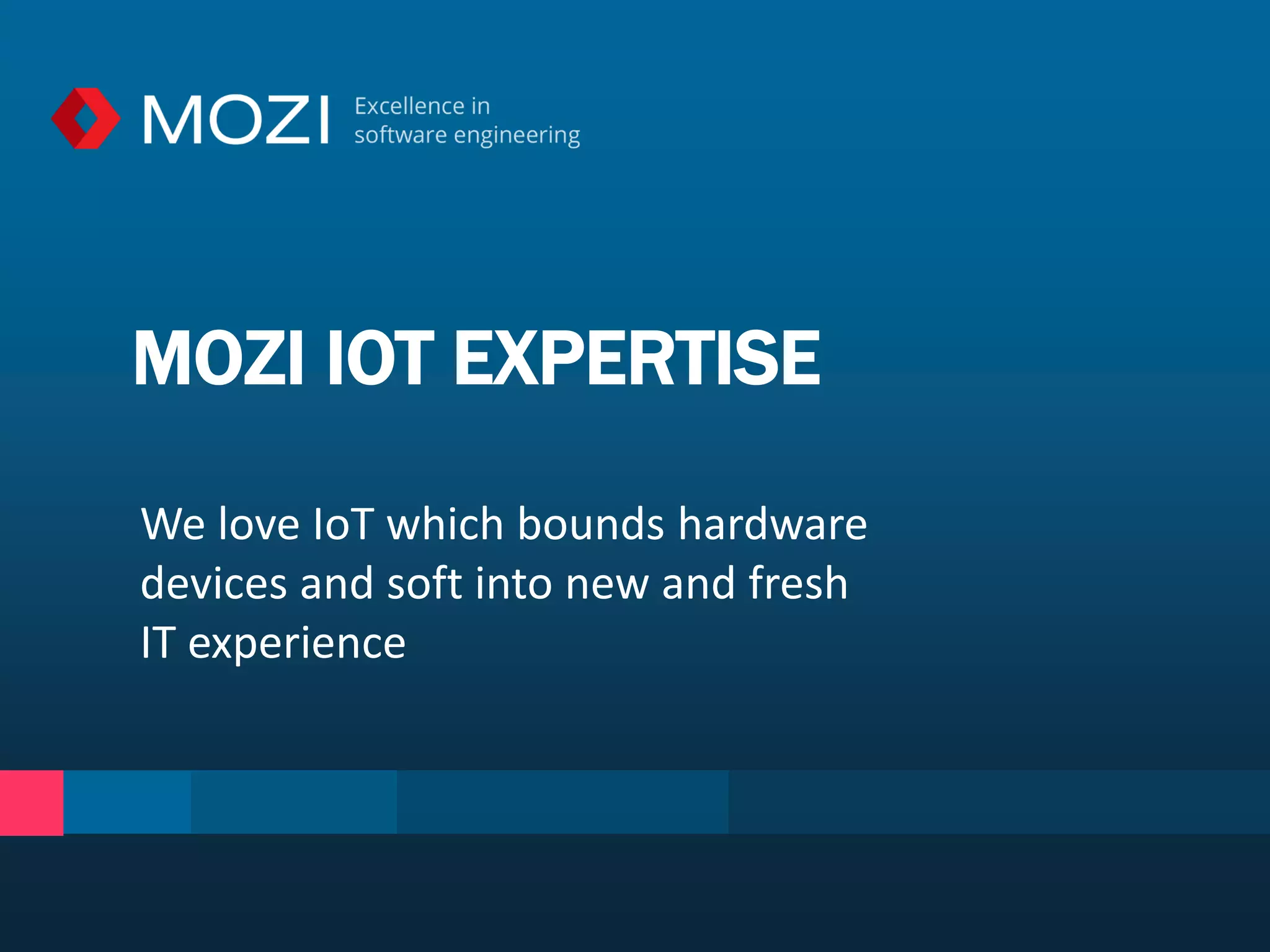 MOZI IoT Presentation | PDF