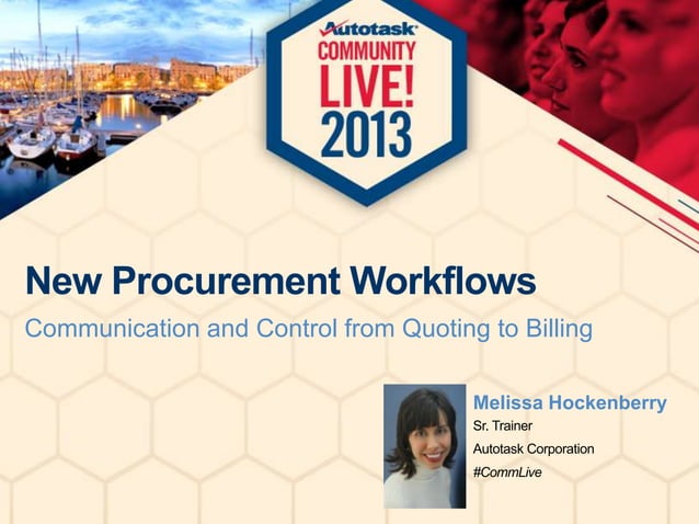 New Procurement Workflows: Communication and Control from Quoting to ...