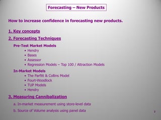 New Product Forecasting Models Review | PDF | Business | Business and ...