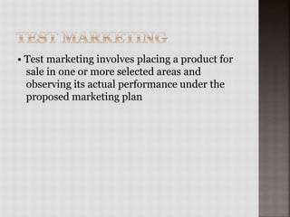 New product and development | PPTX | Business Administration | Business