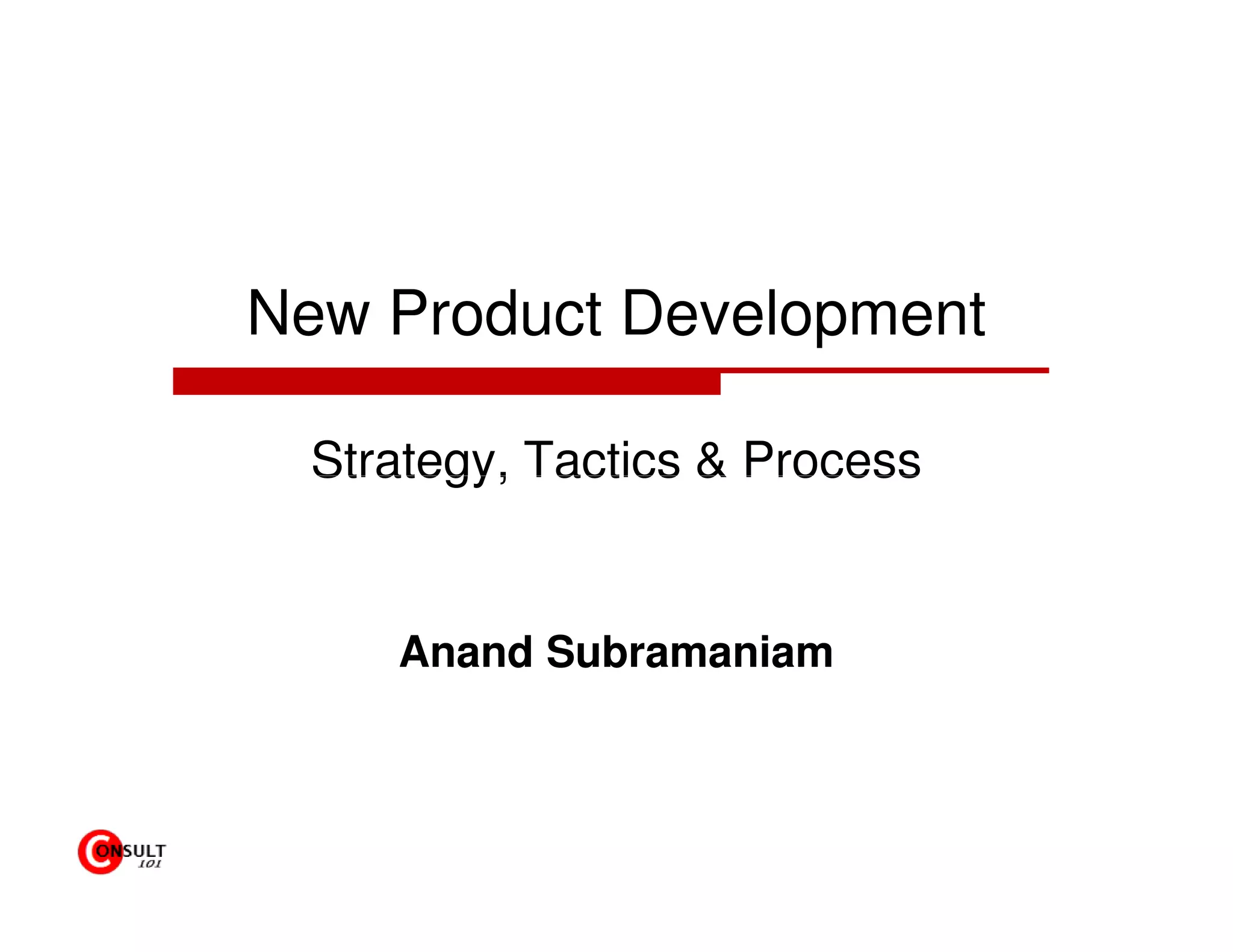 New product development | PPT