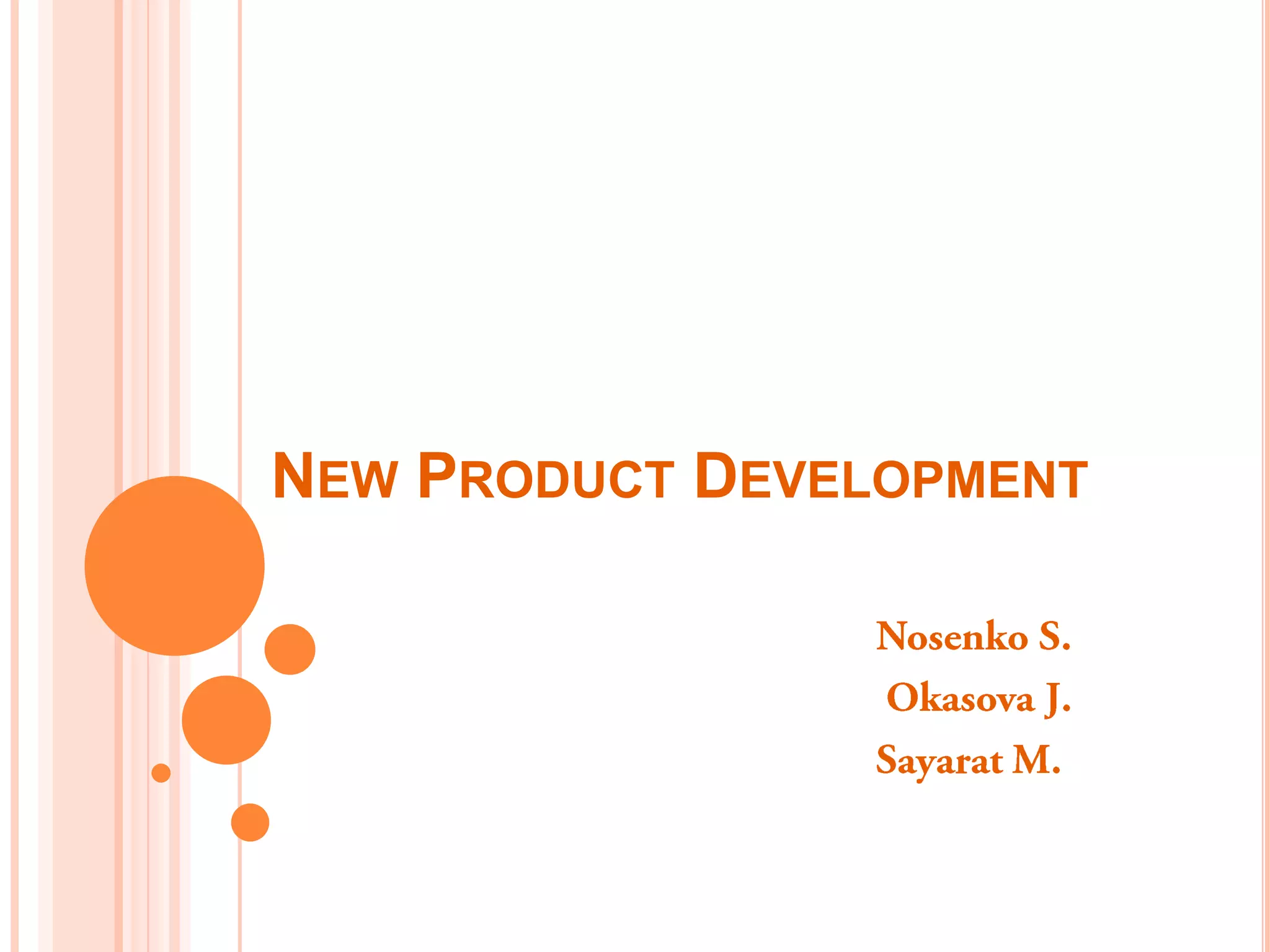 New product development | PPT