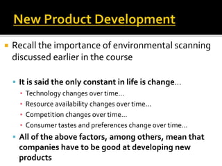 New product development in Marketing Mansgement | PPT | Business ...