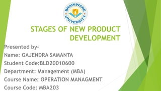 TOPIC NAME: NEW PRODUCT DEVELOPMENT.pptx