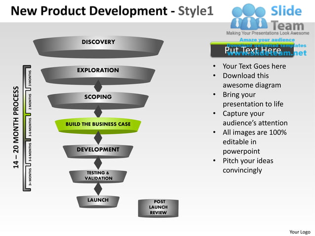 New product development 1 powerpoint presentation slides ppt templates ...