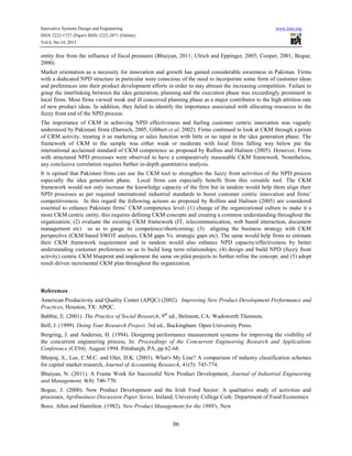 New product development and customer knowledge management in pakistani firms | PDF