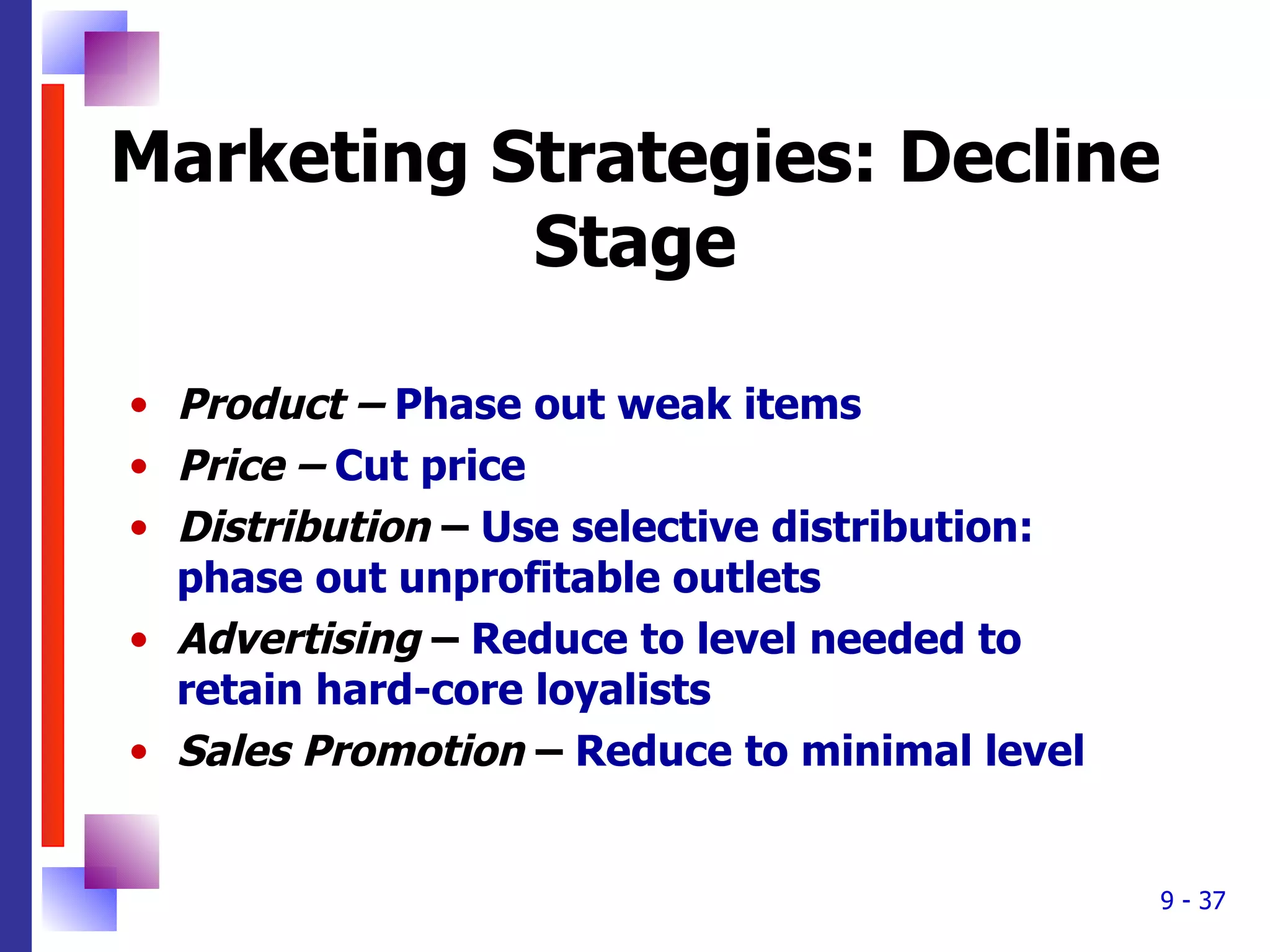 New product development and life cycle strategies | PPT