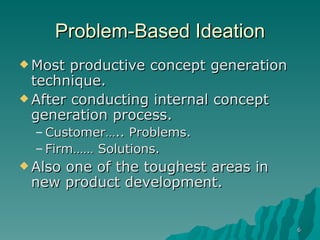 New product development lecture 5 | PPT