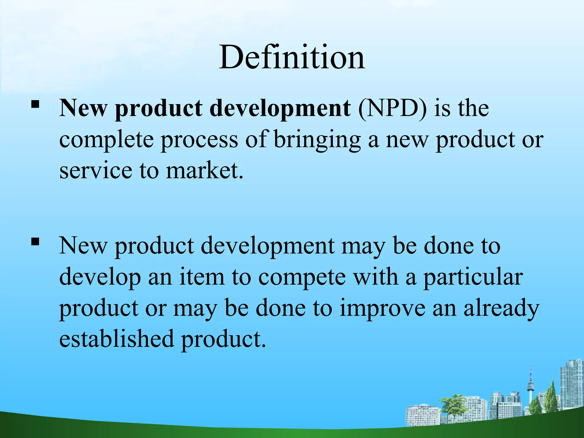 New product development (npd) | PPT