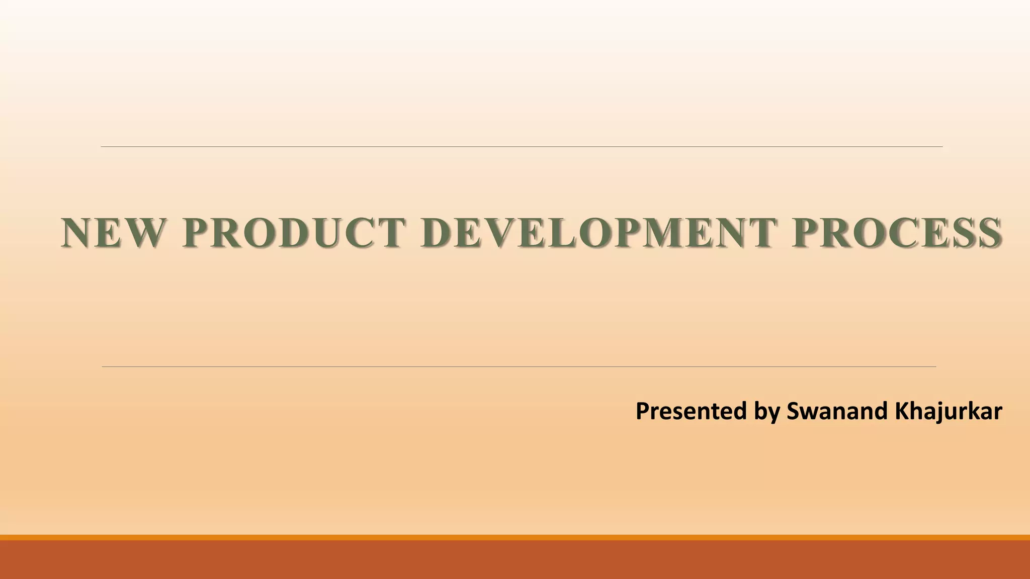 New product development process | PDF