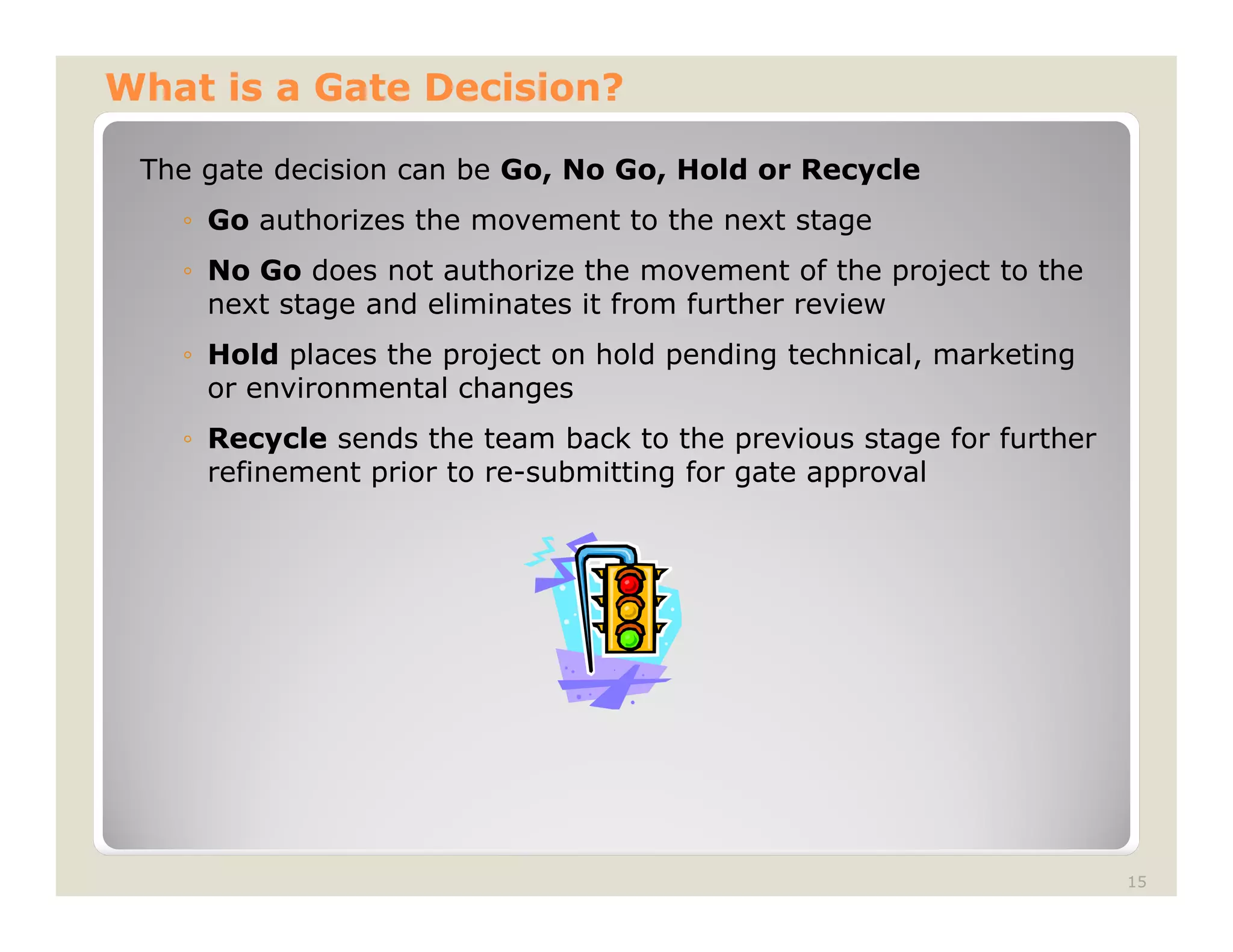 NPD- Stage Gate Presentation | PDF
