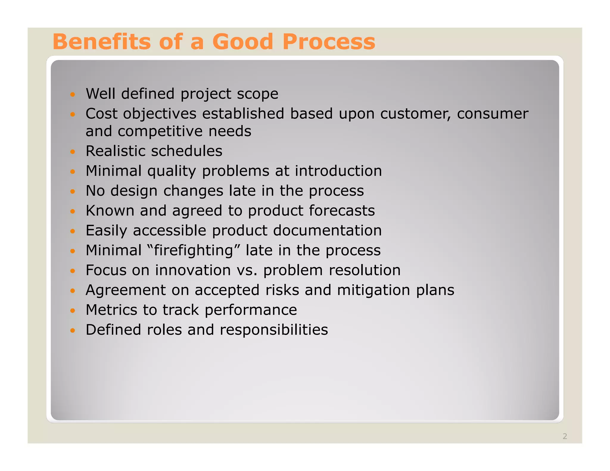 NPD- Stage Gate Presentation | PDF