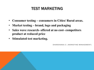 New product development stages - marketing management | PPTX