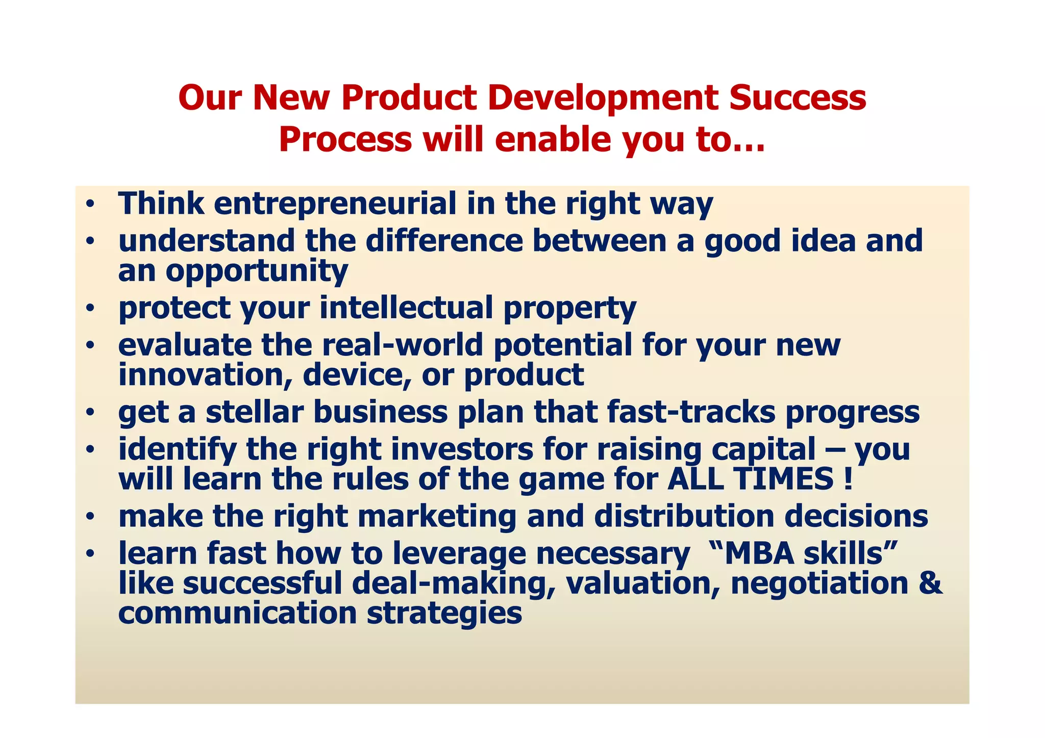 New product development success | PPT