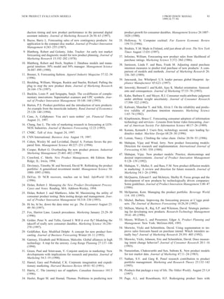 New product evaluation models very important tabular columns | PDF
