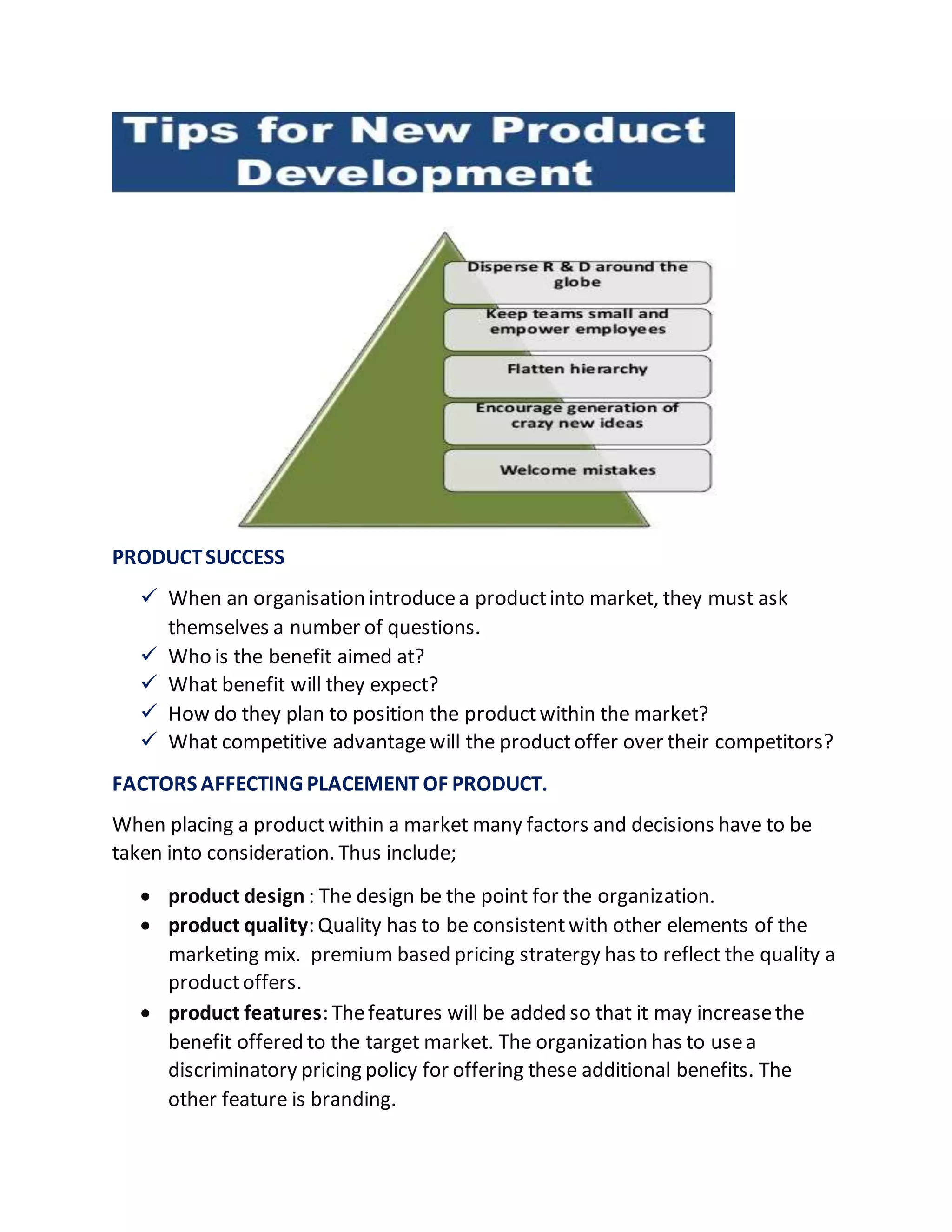 New product failure and success | PDF