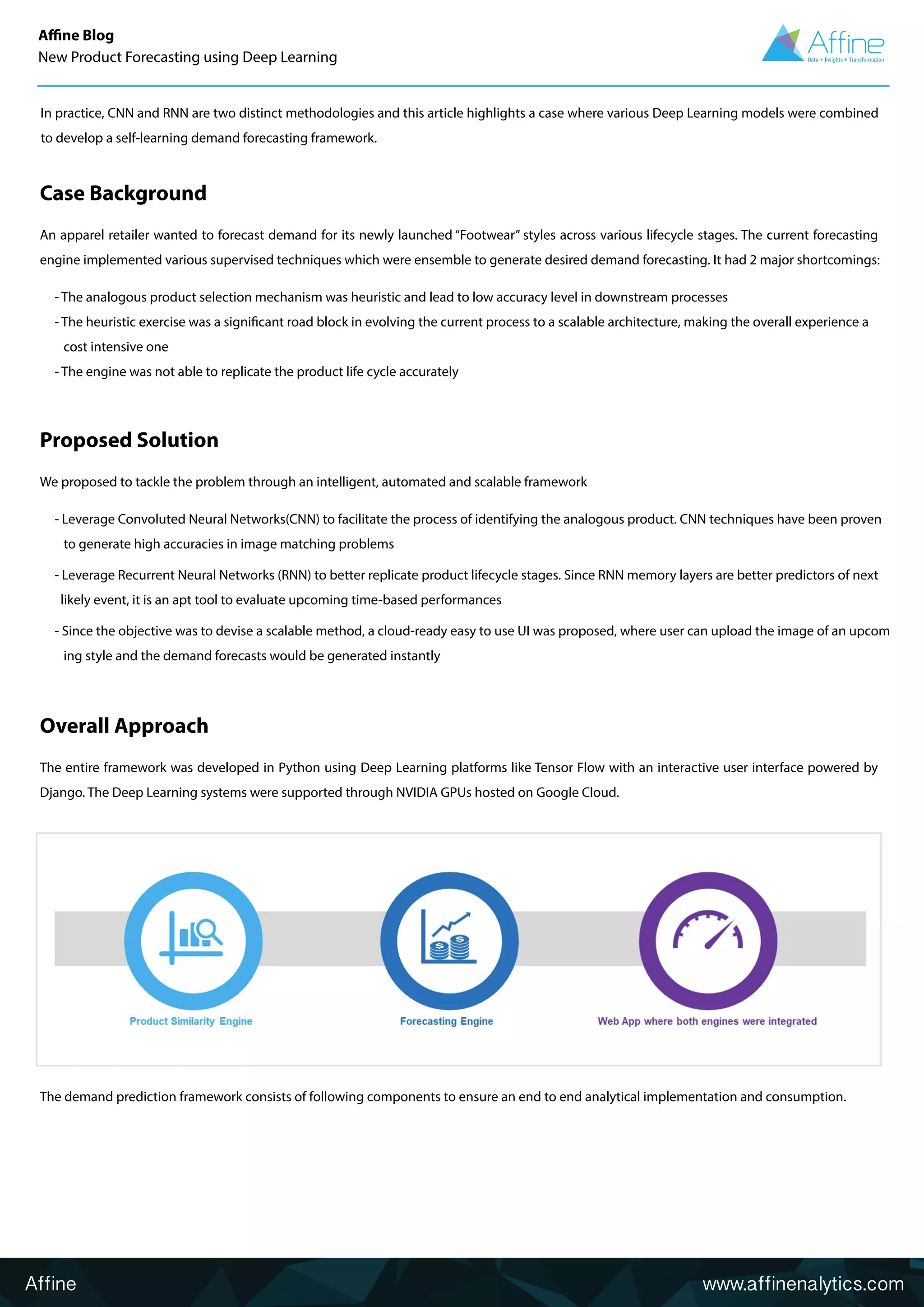 New Product Forecasting Using Deep Learning Pdf Artificial Intelligence Technology And Computing