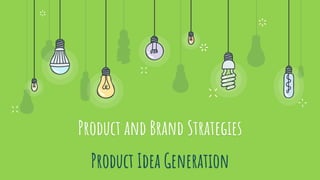 Product Idea Generation | PPTX