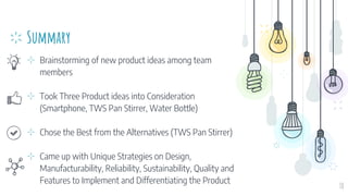 Product Idea Generation | PPTX