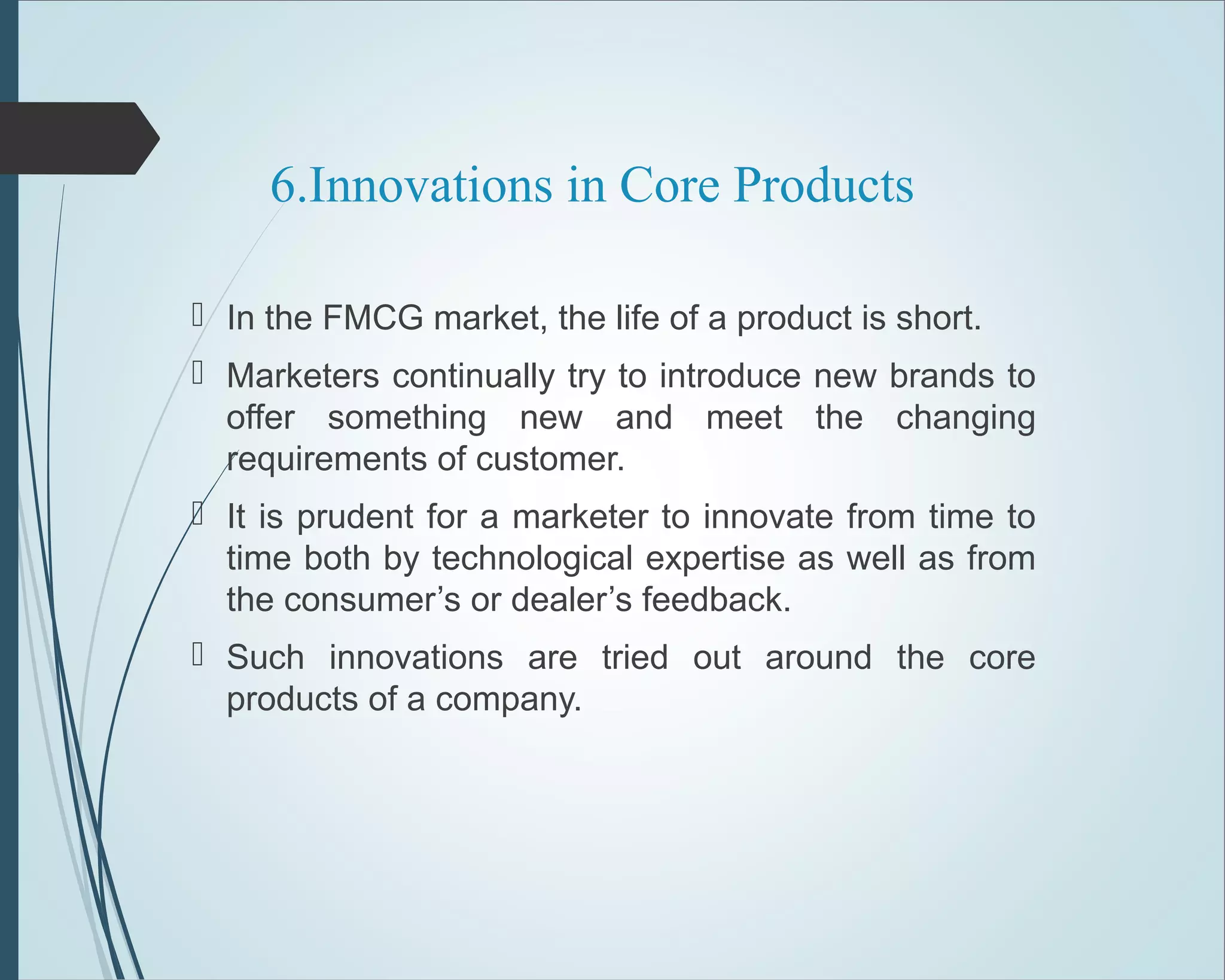 New product launching strategies of fmcg companies | PPT