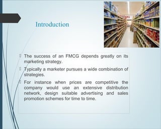 New product launching strategies of fmcg companies | PPT