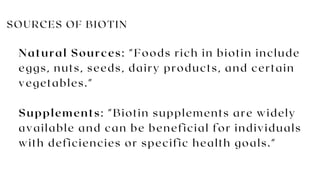 BIOTIN | PPT