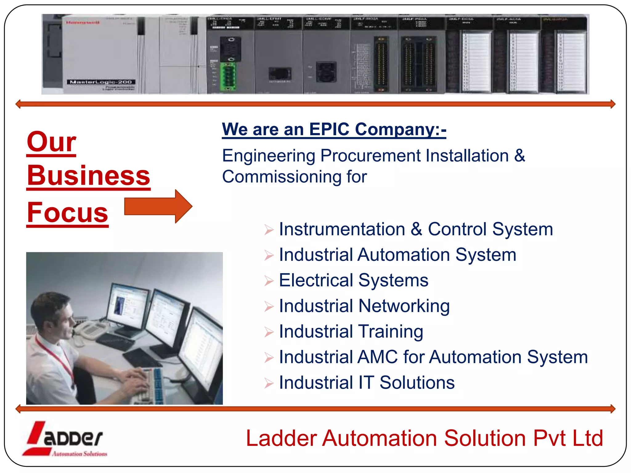 Company Profile: Ladder Automation Solution Pvt Ltd | PPTX