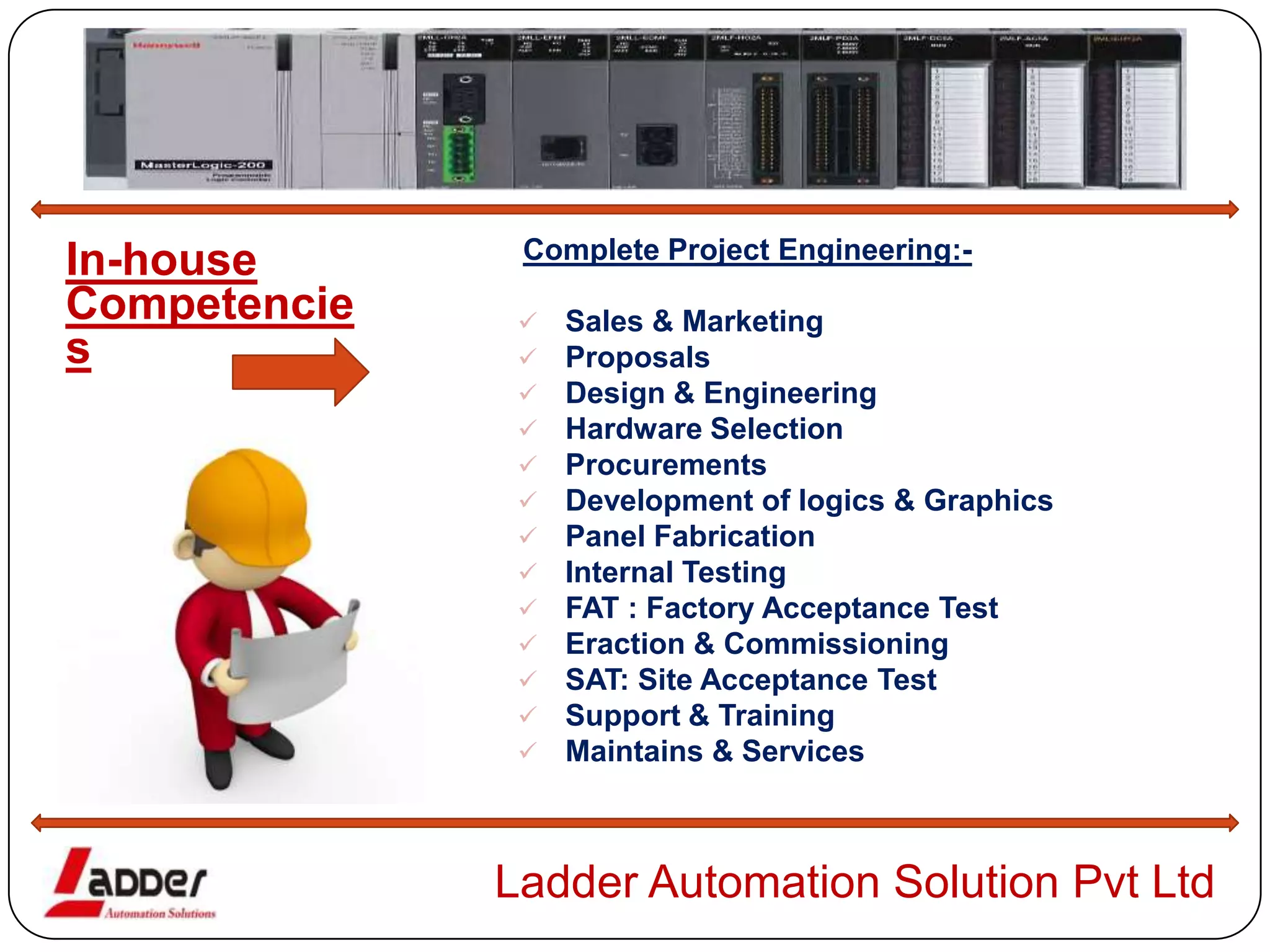 Company Profile: Ladder Automation Solution Pvt Ltd | PPTX