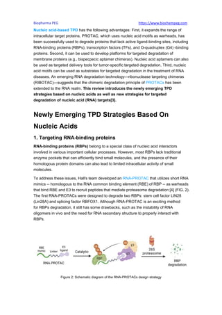 New Progress of Targeted Degradation Based On Nucleic Acid.pdf | Genetics | Science