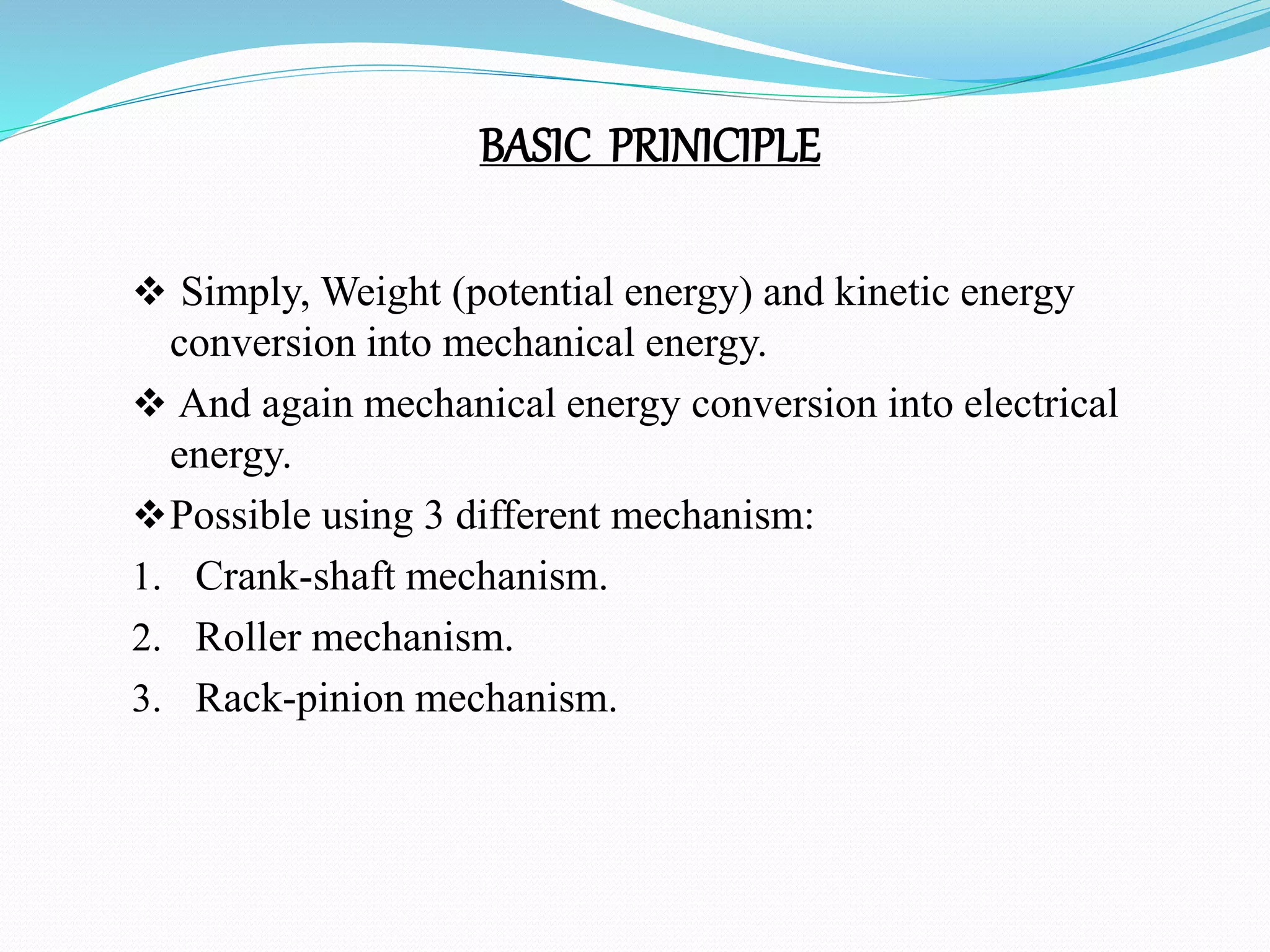 Power generation using speed breaker | PPTX