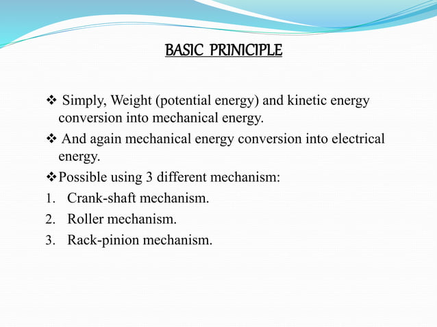 Power generation using speed breaker | PPTX