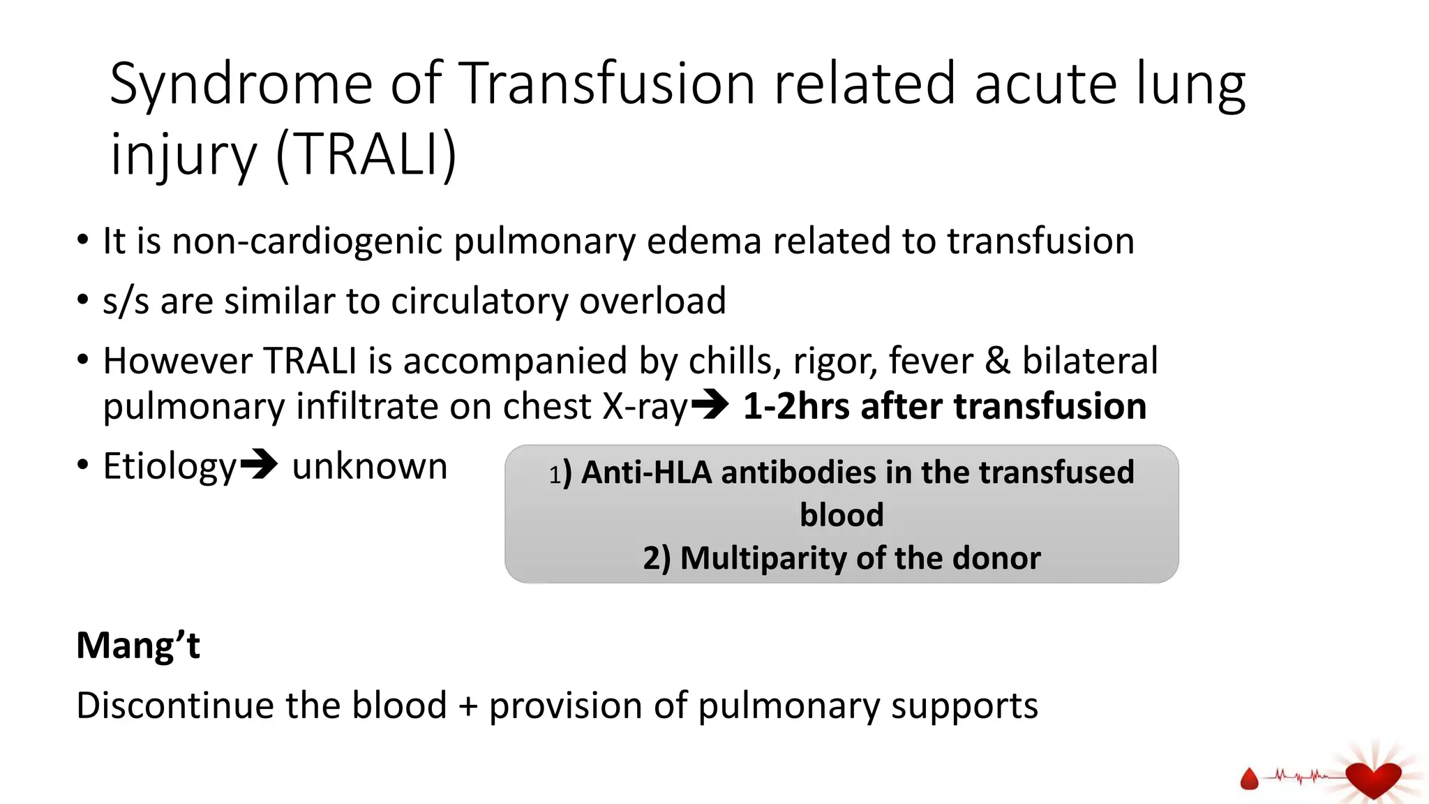 blood transfusion | PPTX